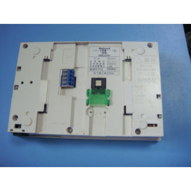 ナショナル WQR200W National テレビドアホン 親機 送料無料 スピード発送 即決 不良品返金保証 純正 C1283 : オーク ...