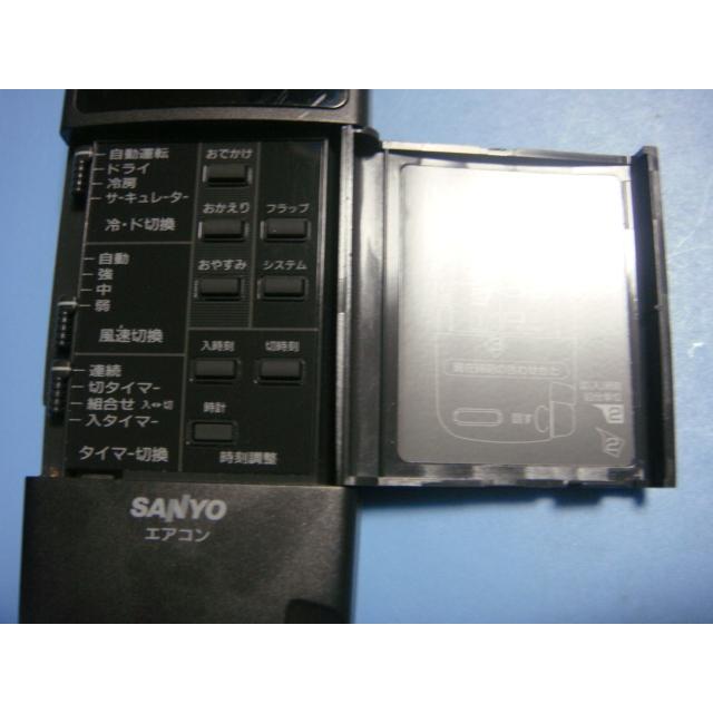 SANYO RCS-WR1A サンヨー エアコン リモコン 送料無料 スピード発送 即決 動作確認済 不良品返金保証 純正 C2952 ...