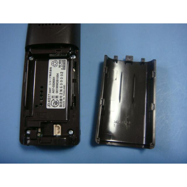 SHARP JD-KS17 シャープ コードレス 電話機 子機 送料無料 スピード発送 即決 不良品返金保証 純正 C5584 : オーク ...