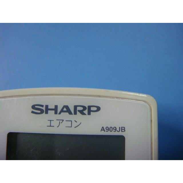 SHARP A909JB シャープ エアコンリモコン 送料無料 スピード発送 即決 動作確認済 不良品返金保証 純正 C7055 : オークショップ - 通販 - Yahoo!ショッピング