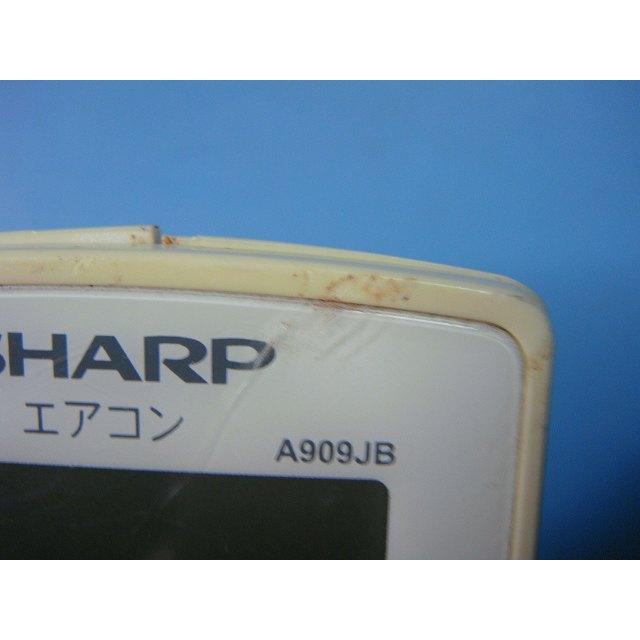 SHARP A909JB シャープ エアコンリモコン 送料無料 スピード発送 即決 動作確認済 不良品返金保証 純正 C7056 : オークショップ - 通販 - Yahoo!ショッピング