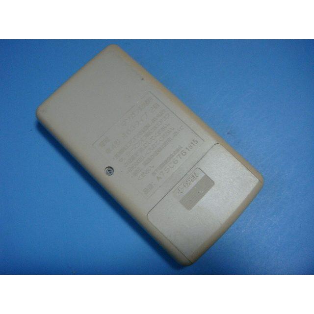 ナショナル A75C676 National エアコンリモコン 送料無料 スピード発送 即決 動作確認済 不良品返金保証 純正 C7581 ...