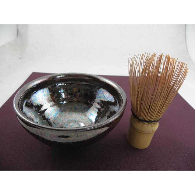 mch-24 オーロラ天目 抹茶茶碗 文部大臣奨励賞受賞作家 荒川明作 木箱付き : mch-24 : 荒川 明の陶芸ギャラリー - 通販 - Yahoo!ショッピング