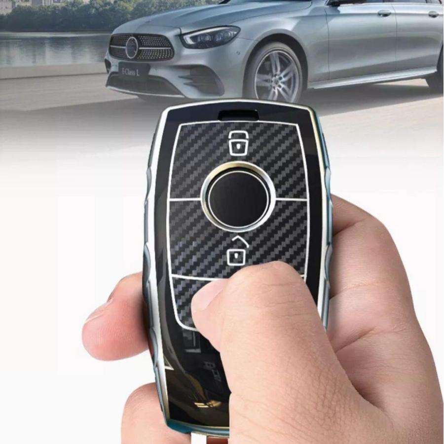 Mercedes-Benz ベンツ メルセデス Mercedes Benz キー キーケース AMG キーカバー ホワイト シルバー 白 銀 ...