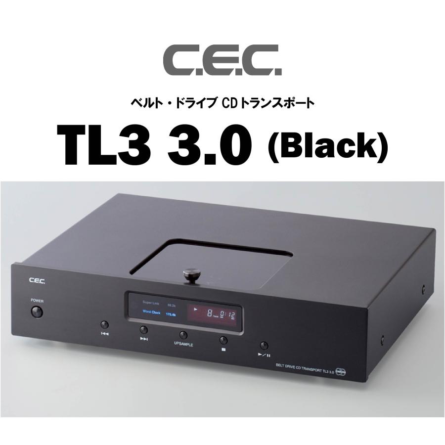 CEC CEC TL3 3.0 ブラック ベルトドライブCDトランスポート : AudioCORE - 通販 - Yahoo!ショッピング
