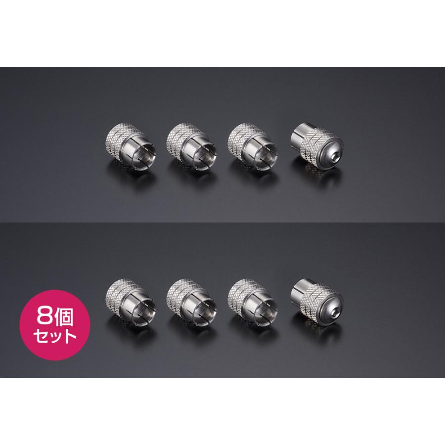 AET - EVO-RCS（8個セット）RCA端子用キャップ・工業用ステンレス素材【メーカー取寄品・納期は確認後ご連絡】 : オーディオ逸品館 ...