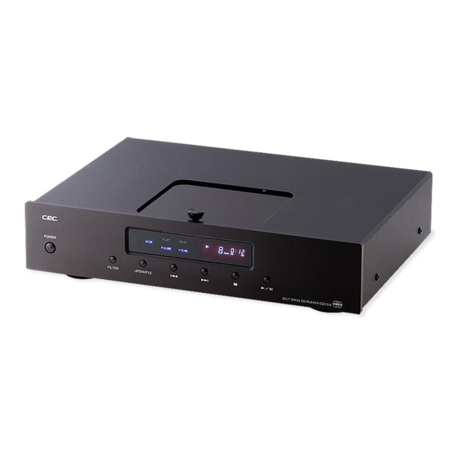 CEC CEC - CD3 3.0/ブラック（ベルトドライブCDプレーヤー）【在庫有り即納】 : オーディオ逸品館 - 通販 - Yahoo!ショッピング
