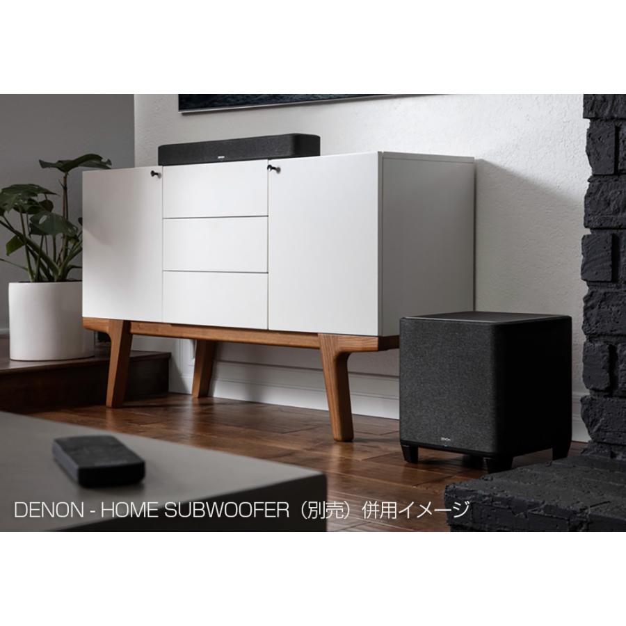 DENON - DENON HOME SOUND BAR 550 SET/ブラック（DENONHOMESB550SET）サウンドバー+Alexa搭載高音質スマートスピーカーセット【完売 ...