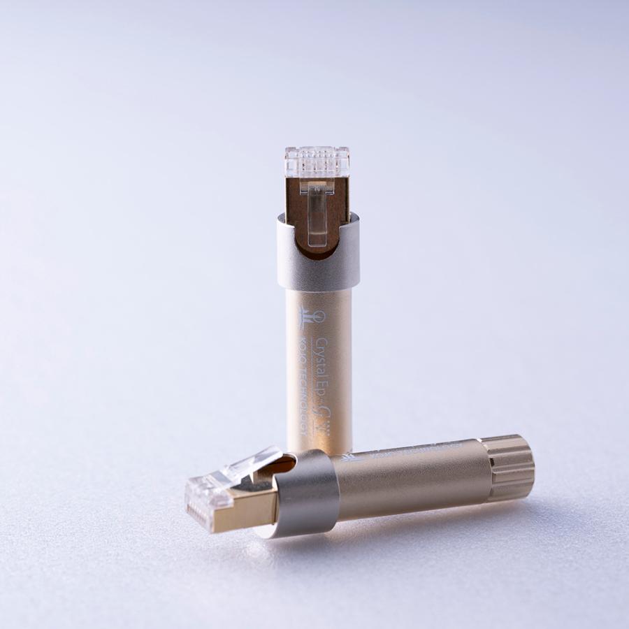 KOJO（光城精工） - Crystal EpL-G×2（2本セット/LANプラグ型仮想アース・グランドターミナル）【メーカー取寄品・納期は確認後ご連絡】 : koj-cryepg-l2 ...