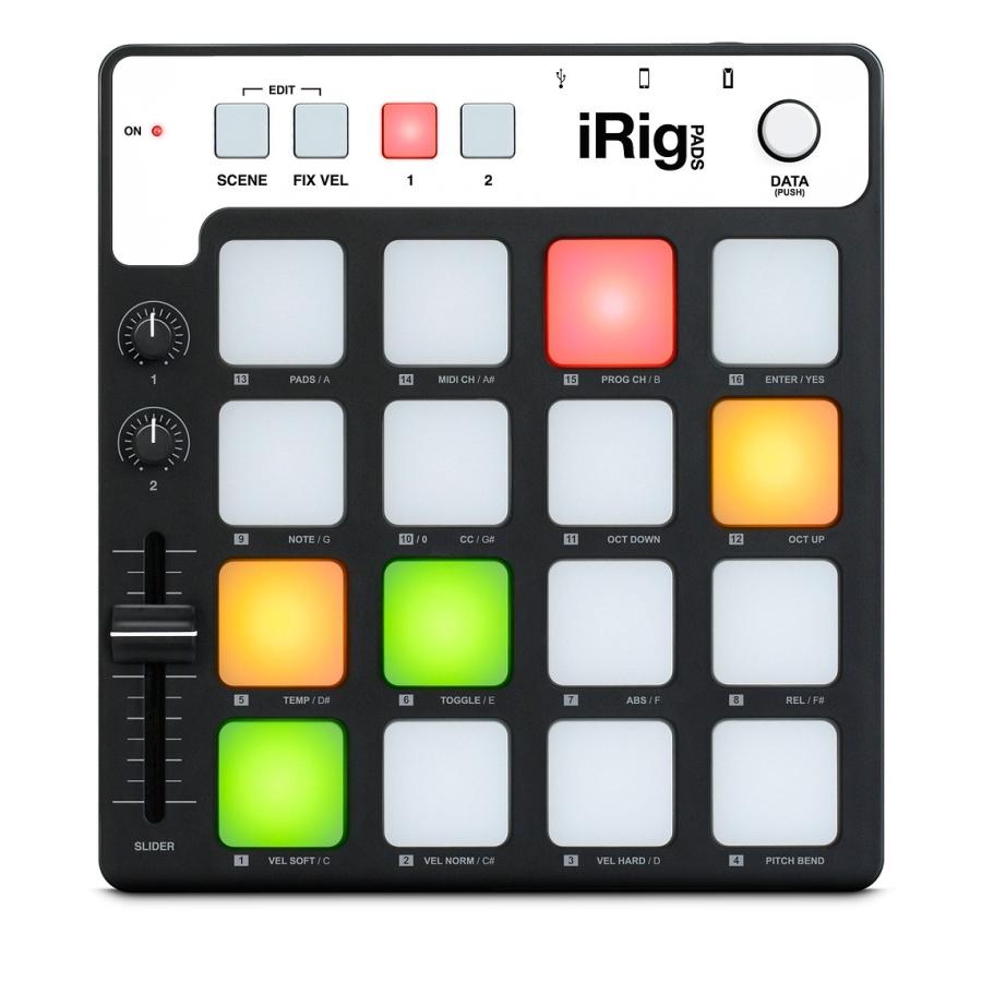 IK Multimedia iRig Pads コンパクトMIDIグルーブ・コントローラー｜直輸入品 : Audio Mania - 通販 ...