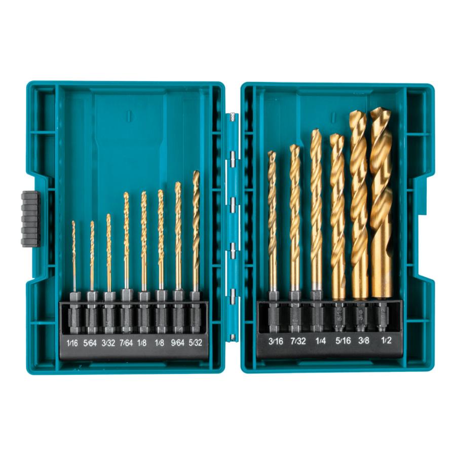 マキタ（makita） B-65399 14-Piece チタニウムドリルビットセット アメリカ仕様｜直輸入品 : Audio Mania ...