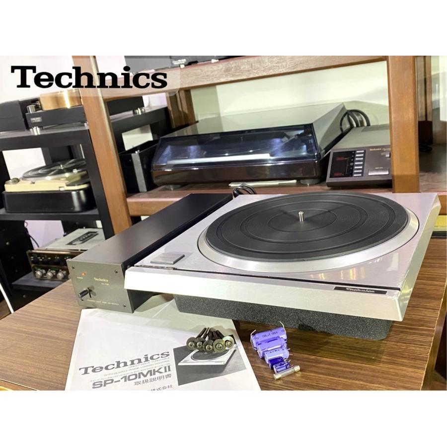Technics ターンテーブル SP-10MKII SH-10E 輸送プレート付属 当社メンテ/調整済品 Audio Station : Audiostationオーディオ販売事業部 ...