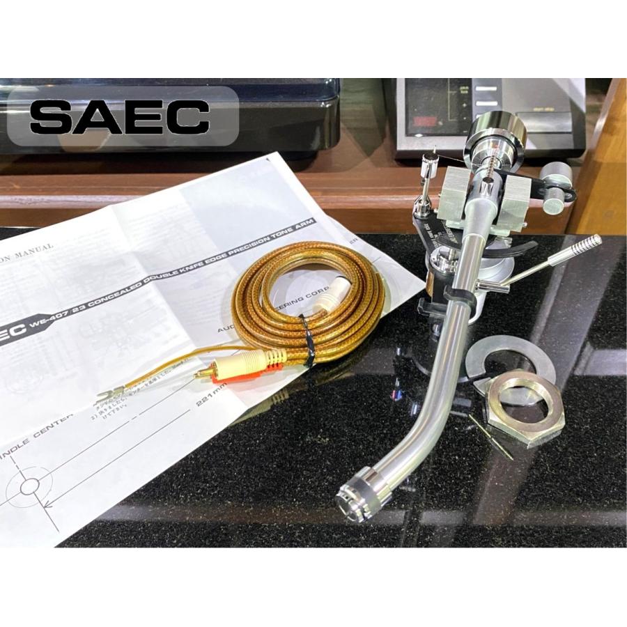 トーンアーム SAEC WE-407/23 CX-8003ケーブル等付属 リフターオイル補充済み Audio Station : Audiostationオーディオ販売事業部 - 通販 ...