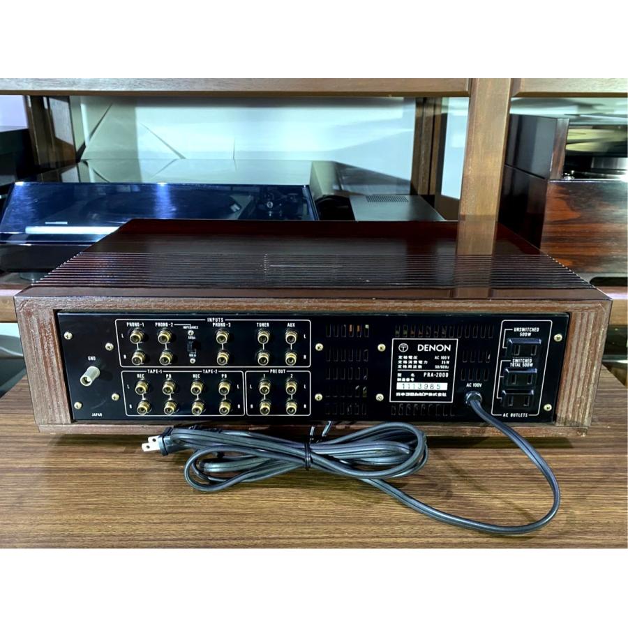 プリアンプ DENON PRA-2000 取説付属 Audio Station : Audiostationオーディオ販売事業部 - 通販 - Yahoo!ショッピング