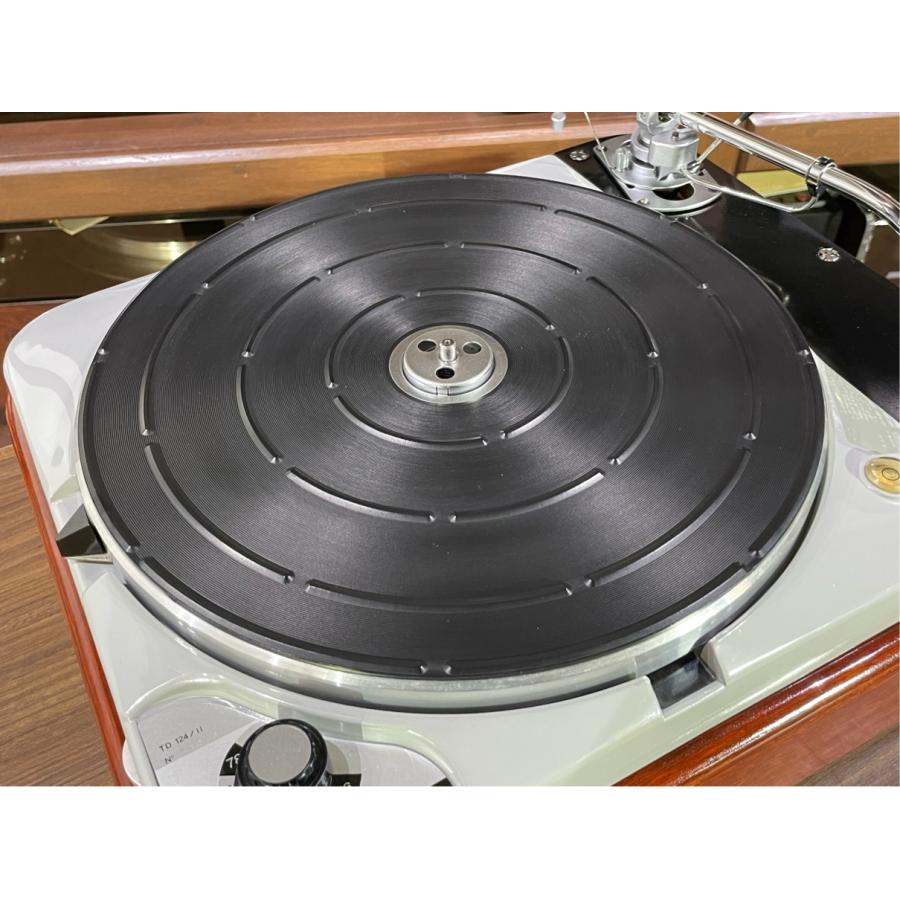 レコードプレーヤー THORENS TD124/II SME 3009 S2 搭載 SMEシェル等付属 リフターオイル補充済み Audio Station : n7333-1 ...