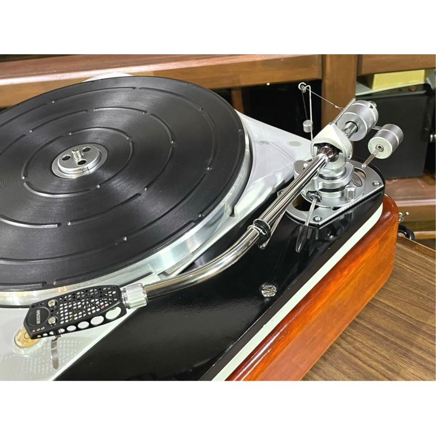 レコードプレーヤー THORENS TD124/II SME 3009 S2 搭載 SMEシェル等付属 リフターオイル補充済み Audio Station : n7333-1 ...