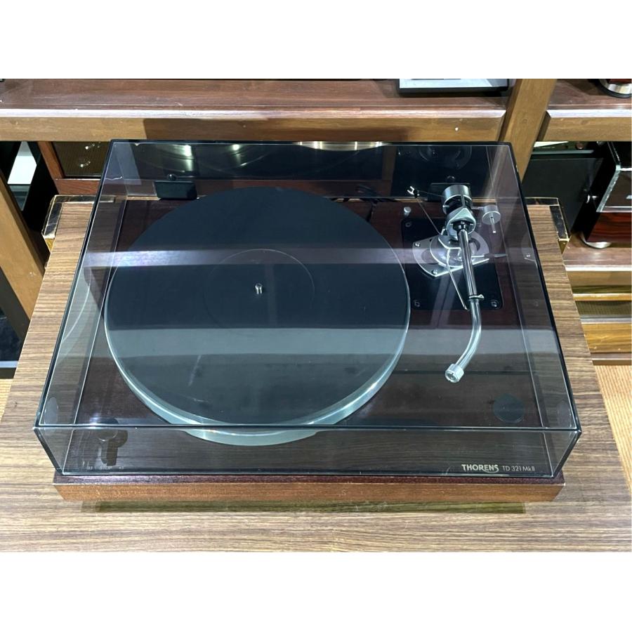 レコードプレーヤー THORENS TD321 MKII SME 3009 S2 improved 搭載 取説/新品ベルト付属 Audio Station : n8933-1 ...