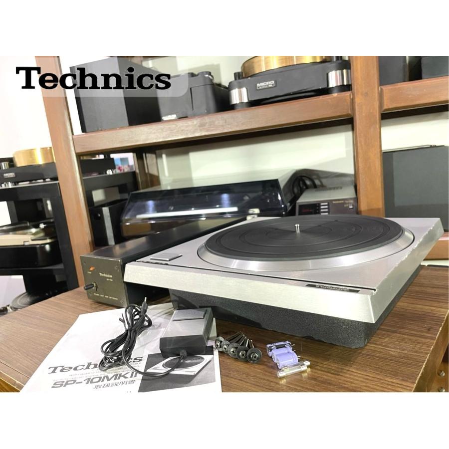 ターンテーブル Technics SP-10MKII SH-10E SH-10R/輸送プレート付属 当社メンテ/調整済品 Audio Station : n9264-6 ...