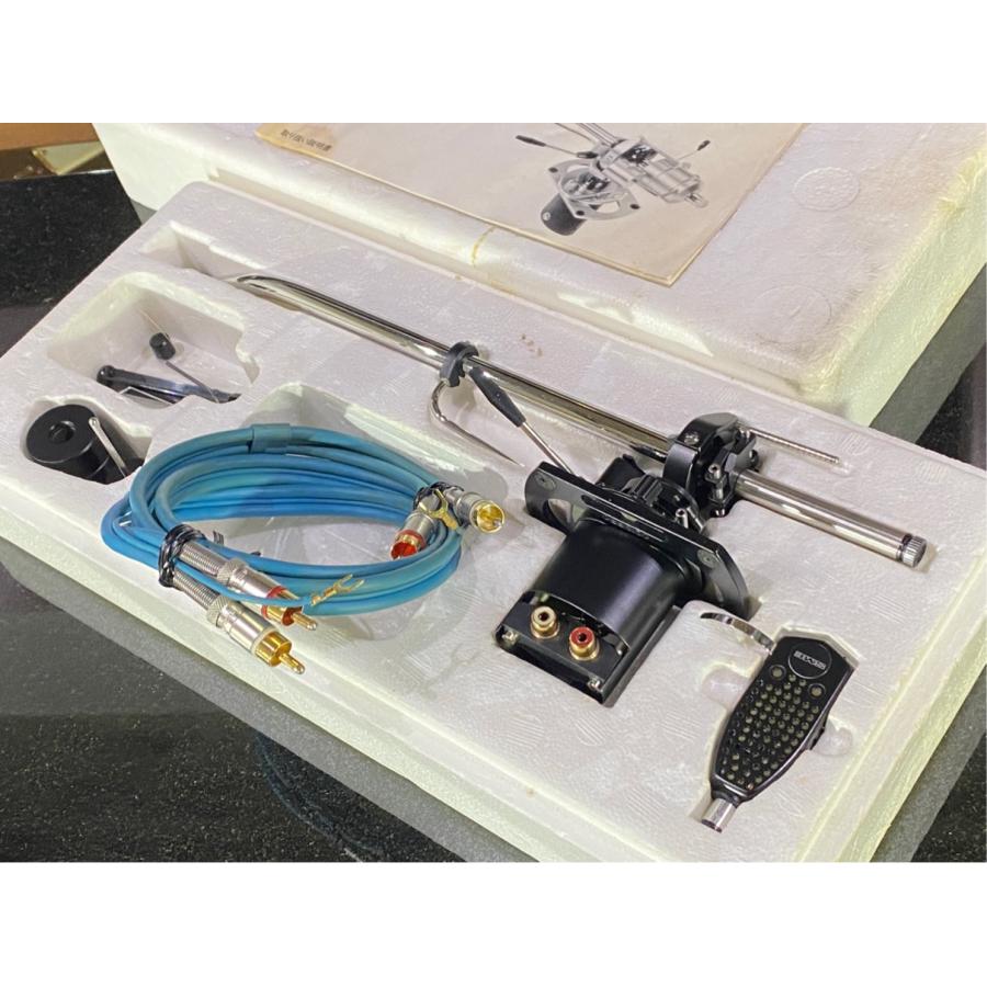 トーンアーム SME 3012-R Pro ロング 純正シェル/サブウエイト/純正ケーブル/元箱等付属品多数 リフターオイル補充済み ...