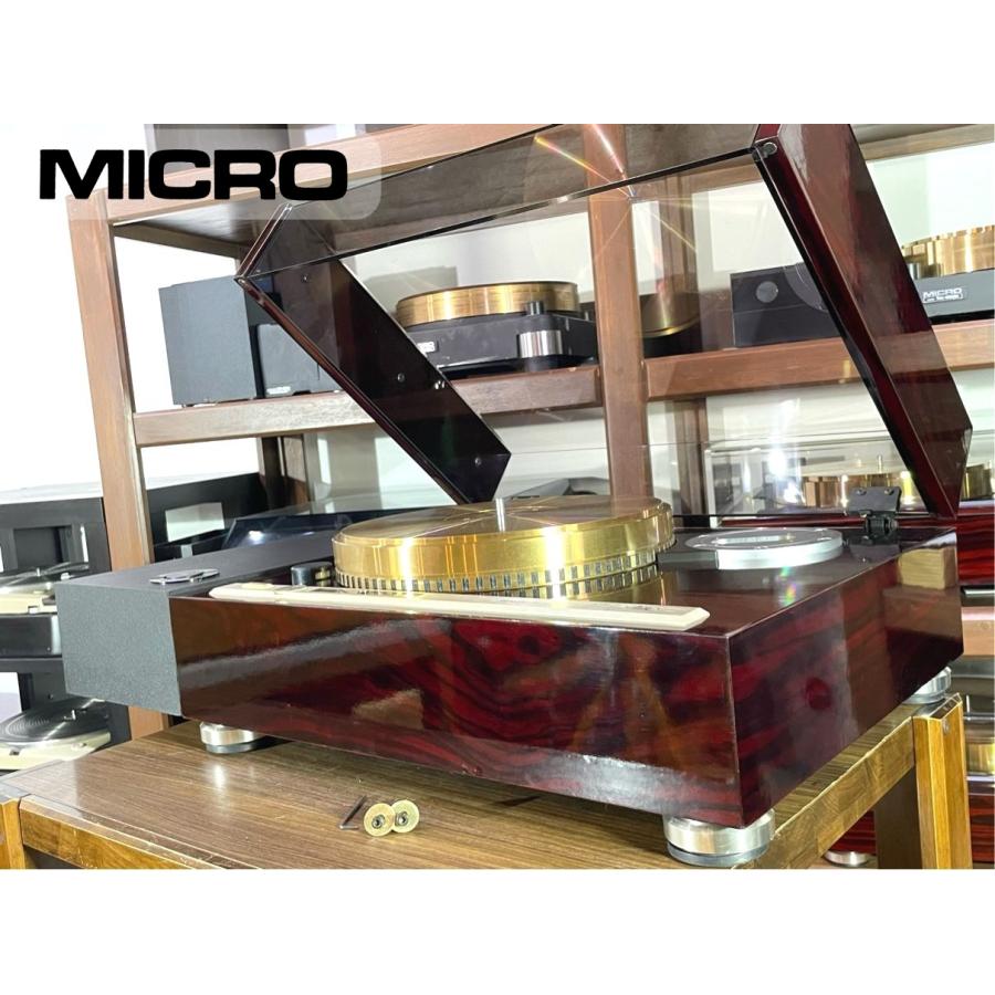 ターンテーブル MICRO SX-777 Air 砲金製 / エアーベアリング方式 RP-5070 / A1206等付属 当社整備/調整済品 ...