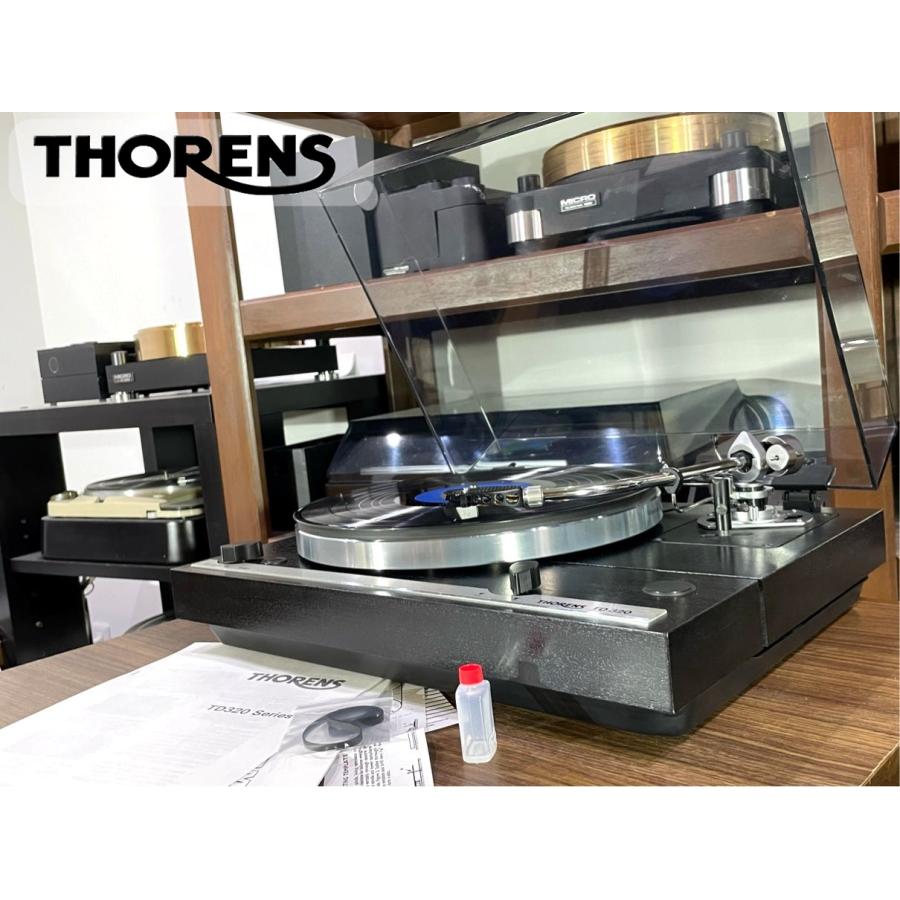 THORENS レコードプレーヤー TD320 オートリフト SME 3009 S2 improved 搭載 取説/新品ベルト等付属 Audio Station : Audiostation ...