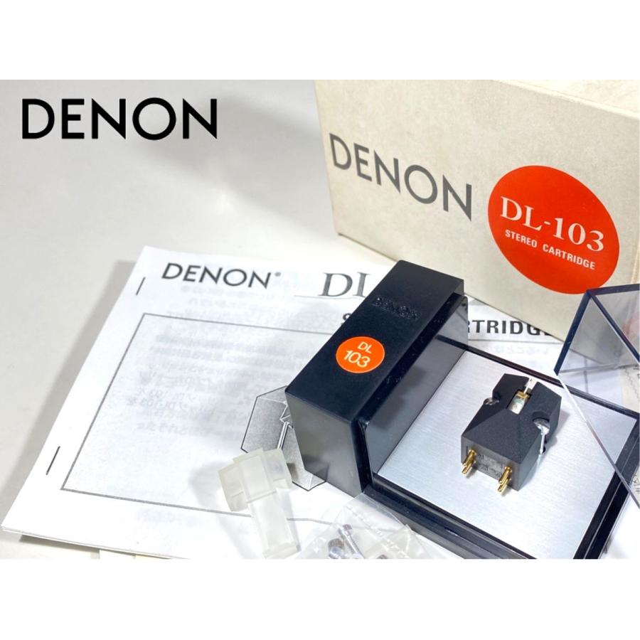 カートリッジ DENON DL-103 MC型 針カバー/元箱等付属品フルセット Audio Station : n9950-2 : Audiostationオーディオ販売事業部 - 通販 ...