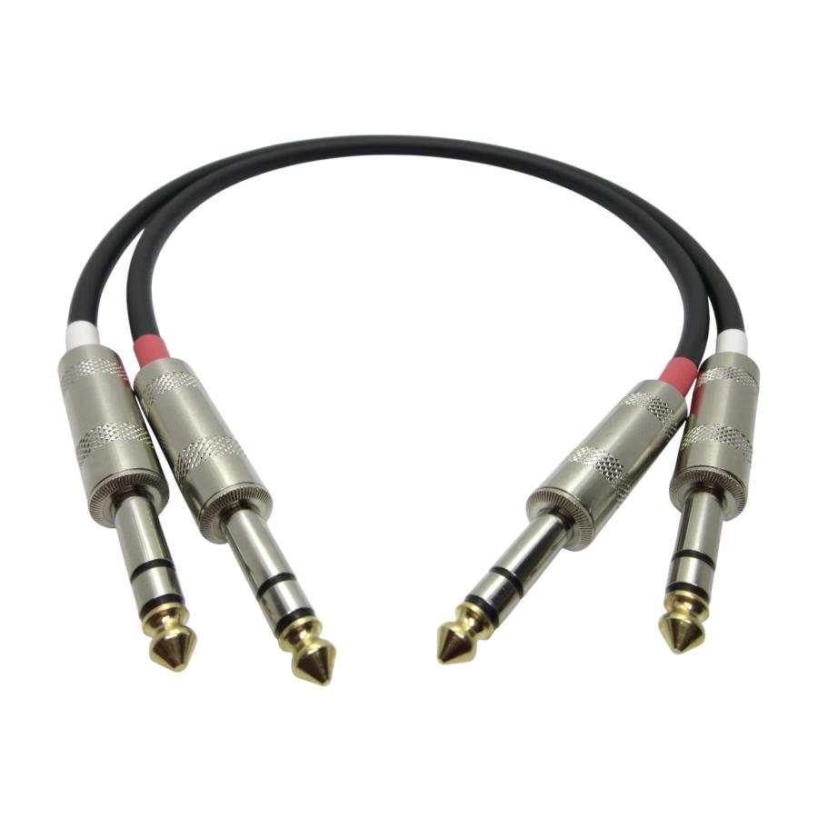 TRSフォンケーブル 2本1セット | ケーブル：MOGAMI モガミ 2549 プラグ：CLASSIC PRO (長さ選択可0.5m~10m) : AUDIO YAMATO Yahoo!店 ...