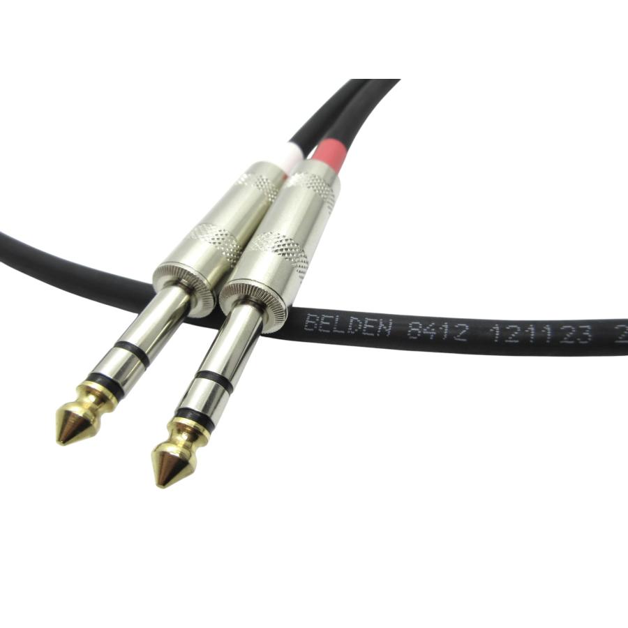 TRSフォンケーブル 2本1セット | ケーブル：BELDEN ベルデン 8412 プラグ：CLASSIC PRO (長さ選択可0.5m~10m) : AUDIO YAMATO Yahoo!店 ...