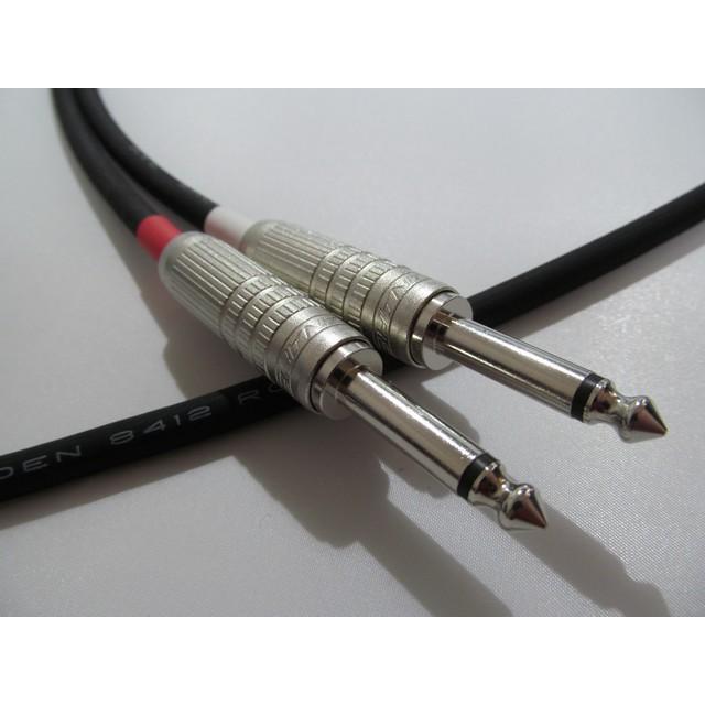 TSフォンケーブル 2本1セット | ケーブル：BELDEN ベルデン 8412 プラグ：CANARE (長さ選択可0.5m~10m) : AUDIO YAMATO Yahoo!店 - 通販 ...