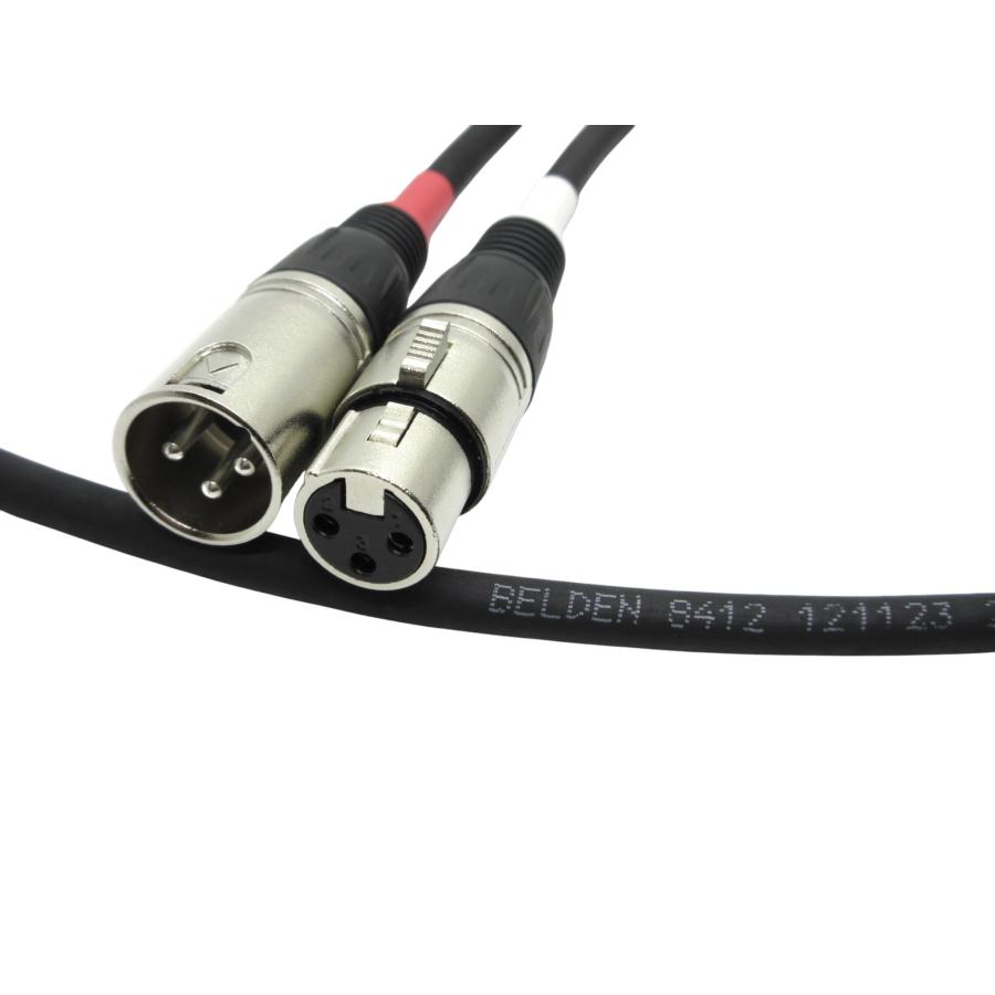 XLRケーブル 2本1セット | ケーブル：BELDEN ベルデン 8412 プラグ：CLASSIC PRO (長さ選択可0.5m~10m) : AUDIO YAMATO Yahoo!店 ...