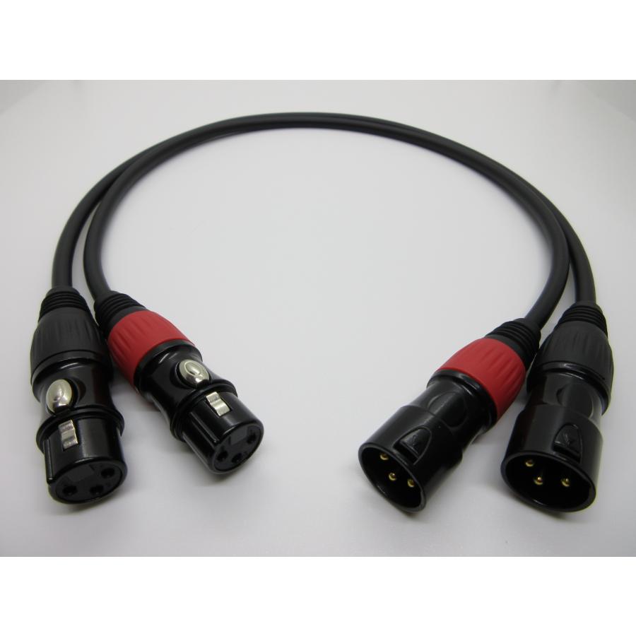 XLRケーブル 2本1セット | ケーブル：CANARE カナレ L-2T2S プラグ：generic 黒 (長さ選択可0.5m~10m) : AUDIO YAMATO Yahoo!店 ...