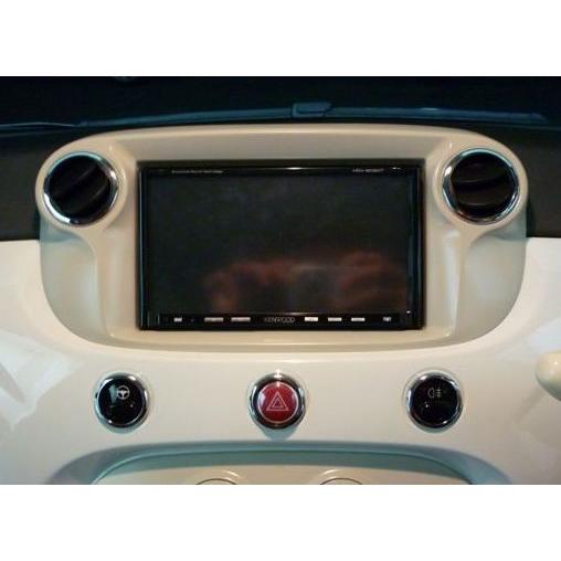 【FIAT 500】フィアット500 2DIN ナビ取付キット（ベージュ）【F500-02BE】 : オーディオパーツ サウンズファン - 通販 - Yahoo!ショッピング