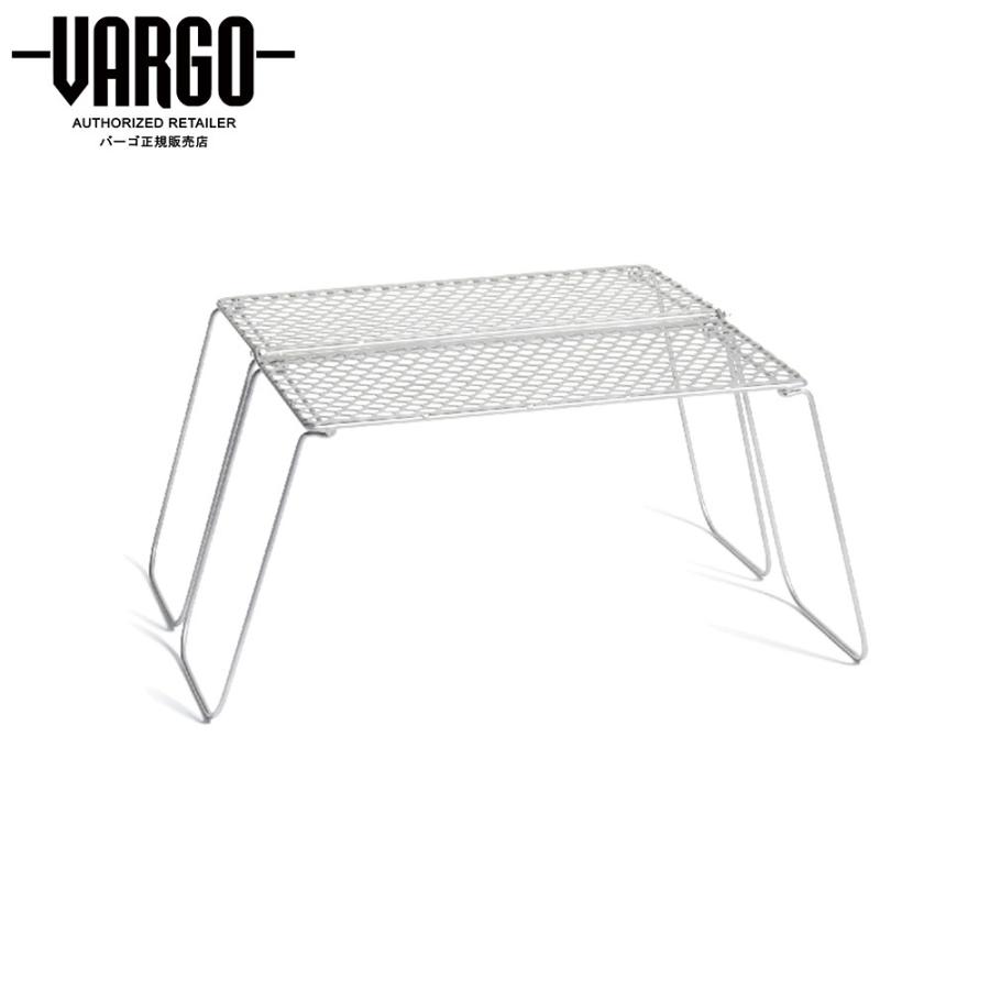 VARGO 送料無料【バーゴ VARGO】チタニウムバイフォールドグリル （焼き網/焚き火/チタン/軽量/登山/ロングトレイル/T-488） : アウトドアグッズのオーロラロッジ - 通販 ...