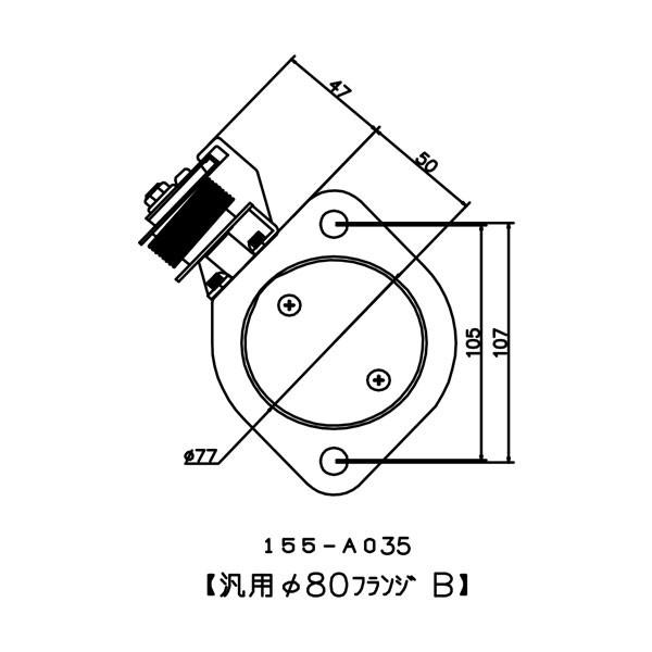 APEXi アペックス ECV φ80フランジ汎用タイプ TypeB 北海道・沖縄・離島は要確認 : オートクラフト - 通販 - Yahoo!ショッピング