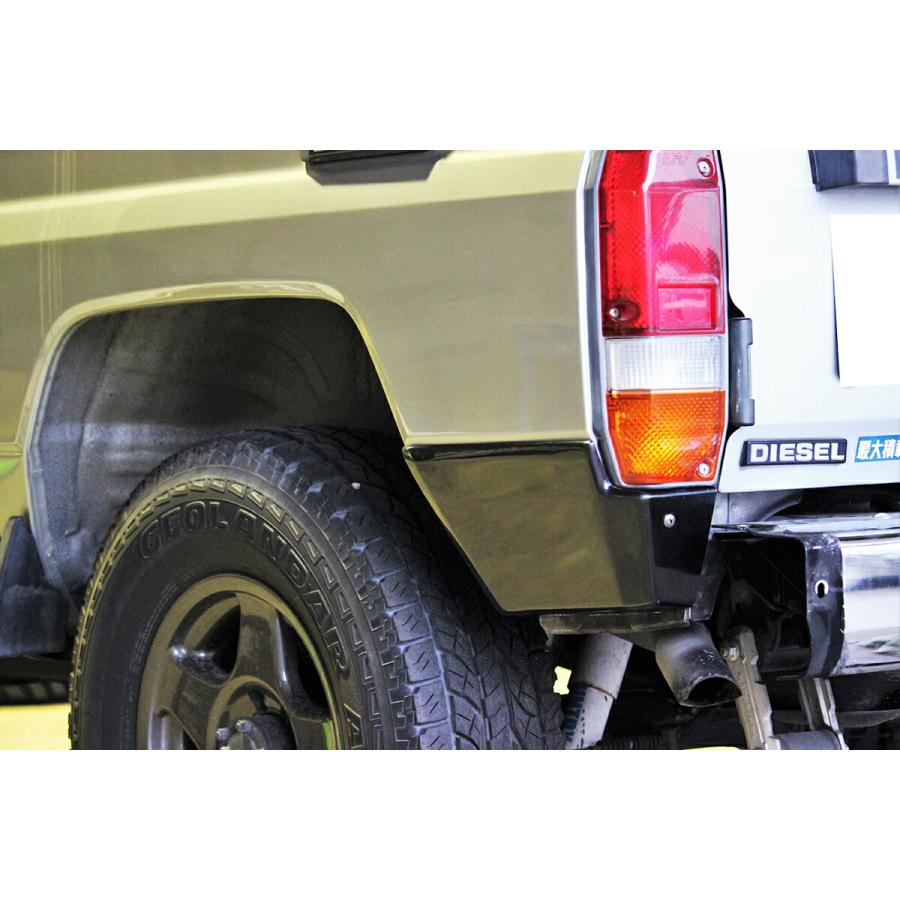 4×4エンジニアリング 4x4エンジニアリング リアサイドガーニッシュ ランドクルーザー70 BJ70 BJ71 BJ73 BJ74 ショート/ミドルショート 北海道・離島は要確認 : オート ...