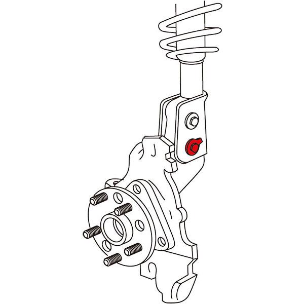 AMTECS アムテックス SPC 81305 EZカムXR キャンバー調整ボルト 14mm フロント用 86 ハチロク ZN6 H24.4〜R3.10 : オートクラフト - 通販 ...