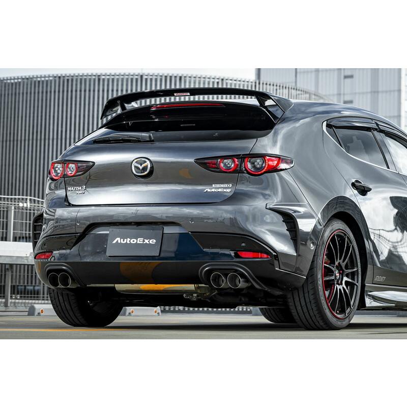 オートエクゼ AutoExe BP-06S リアサイドカウル マシーングレープレミアムメタリック マツダ3 ファストバック BP系 ※個人宅配送不可 : オートクラフト - 通販 ...