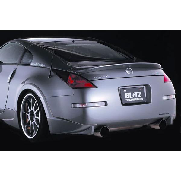 BLITZ ブリッツ エアロスピード リアスポイラー FRP 未塗装 フェアレディZ Z33 H14.10〜H17.9 VQ35DE M/C後未確認 : blitz-aero-0433 ...