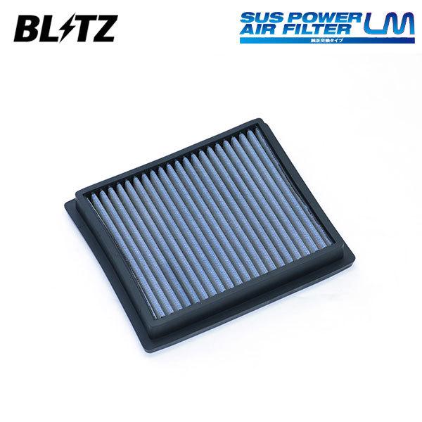 BLITZ ブリッツ サスパワー エアフィルター LM WM-57B エクリプスクロス GK1W H30.3〜 4B40 1500A672 ...