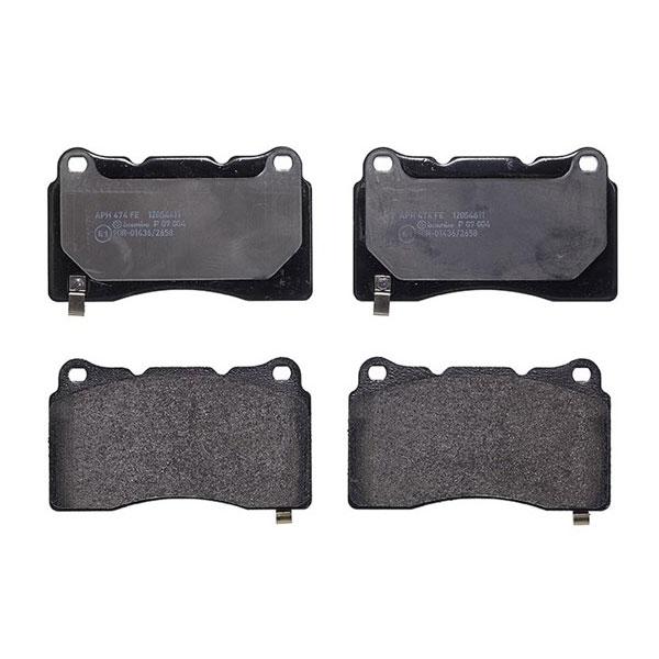 brembo ブレンボ ブラックブレーキパッド 1台分セット WRX STI VAB H26.8〜H29.6 フロント:4POT(ブラック) : オートクラフト - 通販 - Yahoo!ショッピング