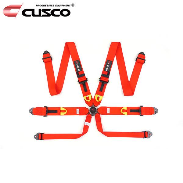 CUSCO クスコ レーシングハーネス 6-Point レッド : オートクラフト - 通販 - Yahoo!ショッピング