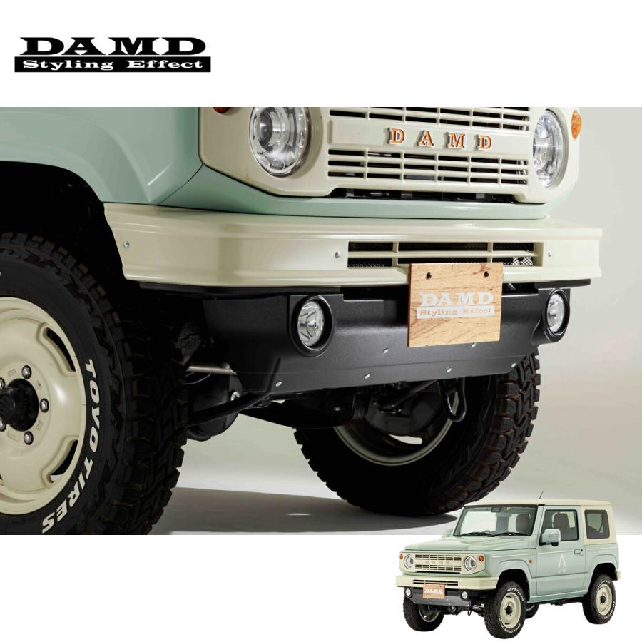 DAMD ダムド little B. フロントバンパー 塗装済 ジムニー JB64W 離島は要確認 : オートクラフト - 通販 - Yahoo!ショッピング
