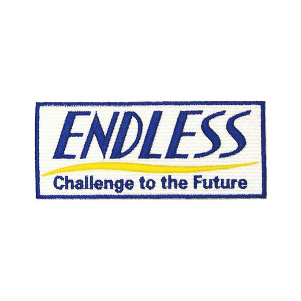 ENDLESS エンドレス ワッペン ENDLESSロゴ ホワイト(文字色 ブルー) GSP-EWW2 : オートクラフト - 通販 ...