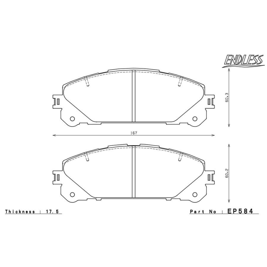 ENDLESS（エンドレス） ブレーキパッド MX72 1台分前後セット レクサス RX350h AALH10 R5.7〜 MX72584532 : オートクラフト - 通販 - Yahoo ...
