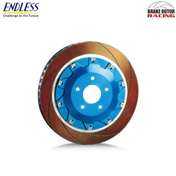 ENDLESS エンドレス ブレーキローター Racing CURVING SLIT フロント 1枚 ランサーエボリューション7/8/9 ...