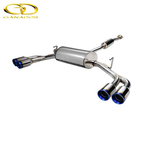 GANADOR マフラー Vertex 4WD/SUV C-HR DBA-NGX50 H28/12-R2/7 8NR-FTS 4WD ...