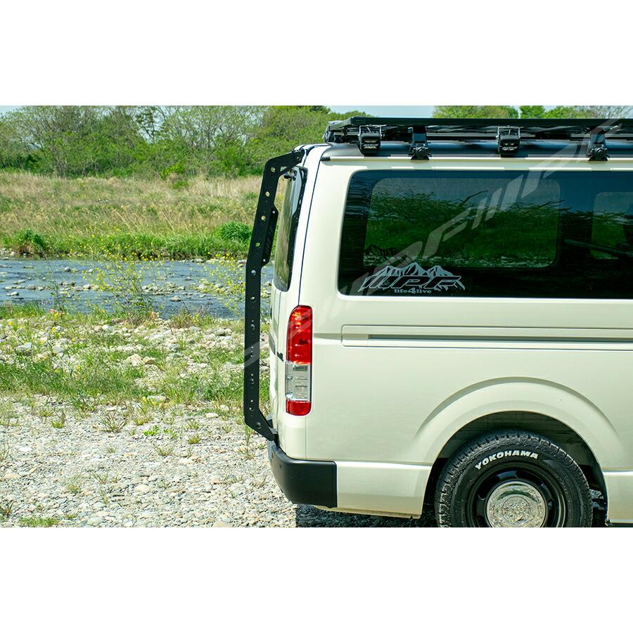 IPF EXPリアラダー for HIACE ハイエース 200系 H16.08〜 標準ボディ ※北海道・東北・離島は要確認 : オートクラフト - 通販 - Yahoo!ショッピング