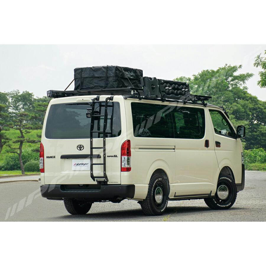 IPF EXPリアラダー for HIACE ハイエース 200系 H16.08〜 標準ボディ ※北海道・東北・離島は要確認 : オートクラフト - 通販 - Yahoo!ショッピング