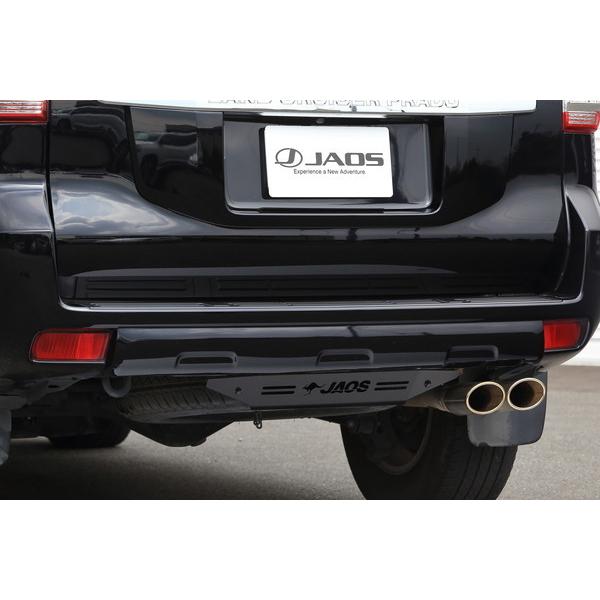 JAOS ジャオス リヤスキッドプレート ブラック ランドクルーザープラド GDJ150W GDJ151W GRJ150W GRJ151W TRJ150W 2009/9〜 ※送料注意 ...
