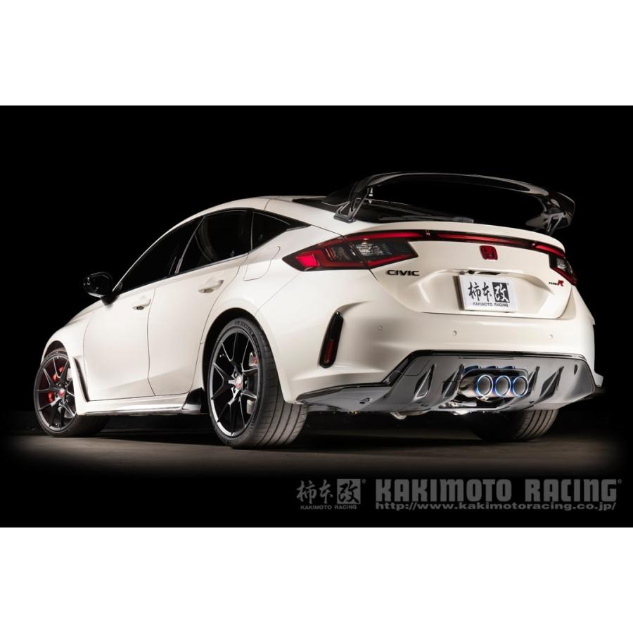 柿本改 マフラー Class KR シビック 6BA-FL5 2.0_ターボ K20C 2WD(FF) 2022/9〜 6MT 個人宅不可 ...